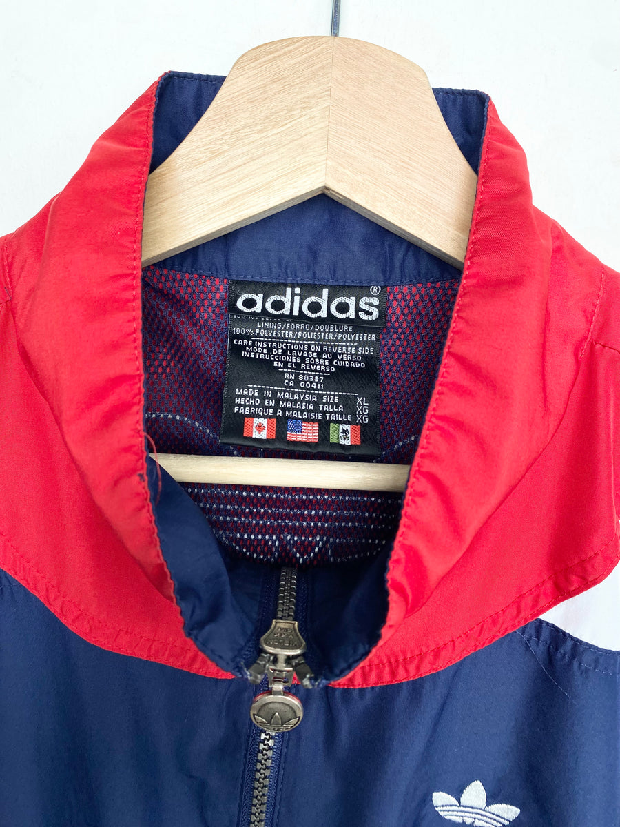 90s Adidas Jacket (XL) – Red Cactus Vintage