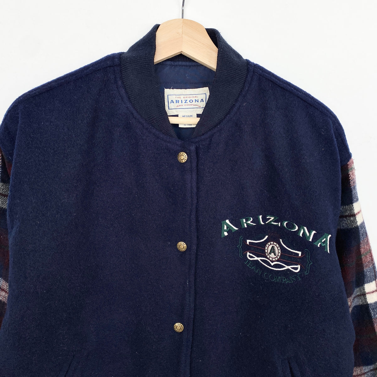 90s American College Varsity Jacket (M) – Red Cactus Vintage