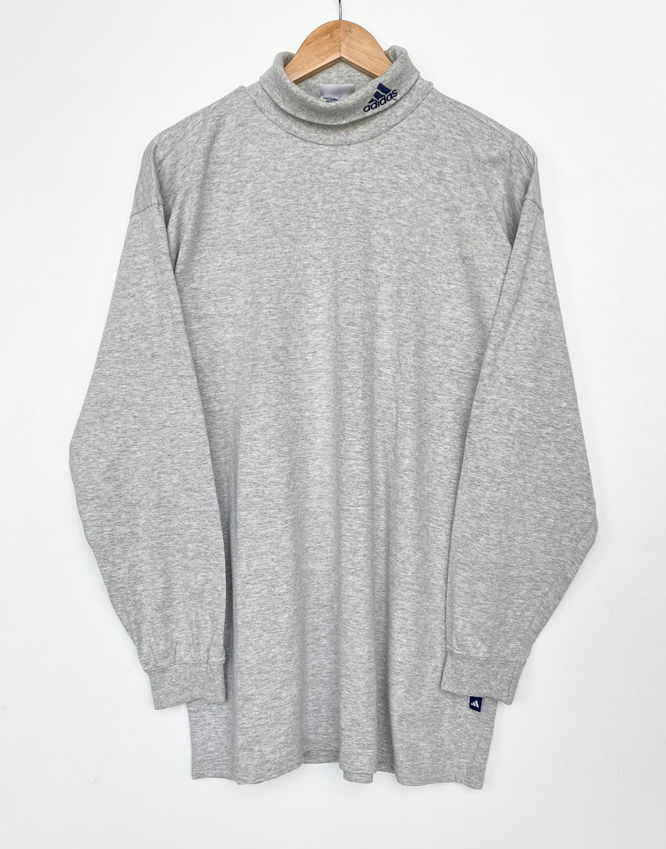 90s Adidas Turtle Neck Sweatshirt (L) – Red Cactus Vintage