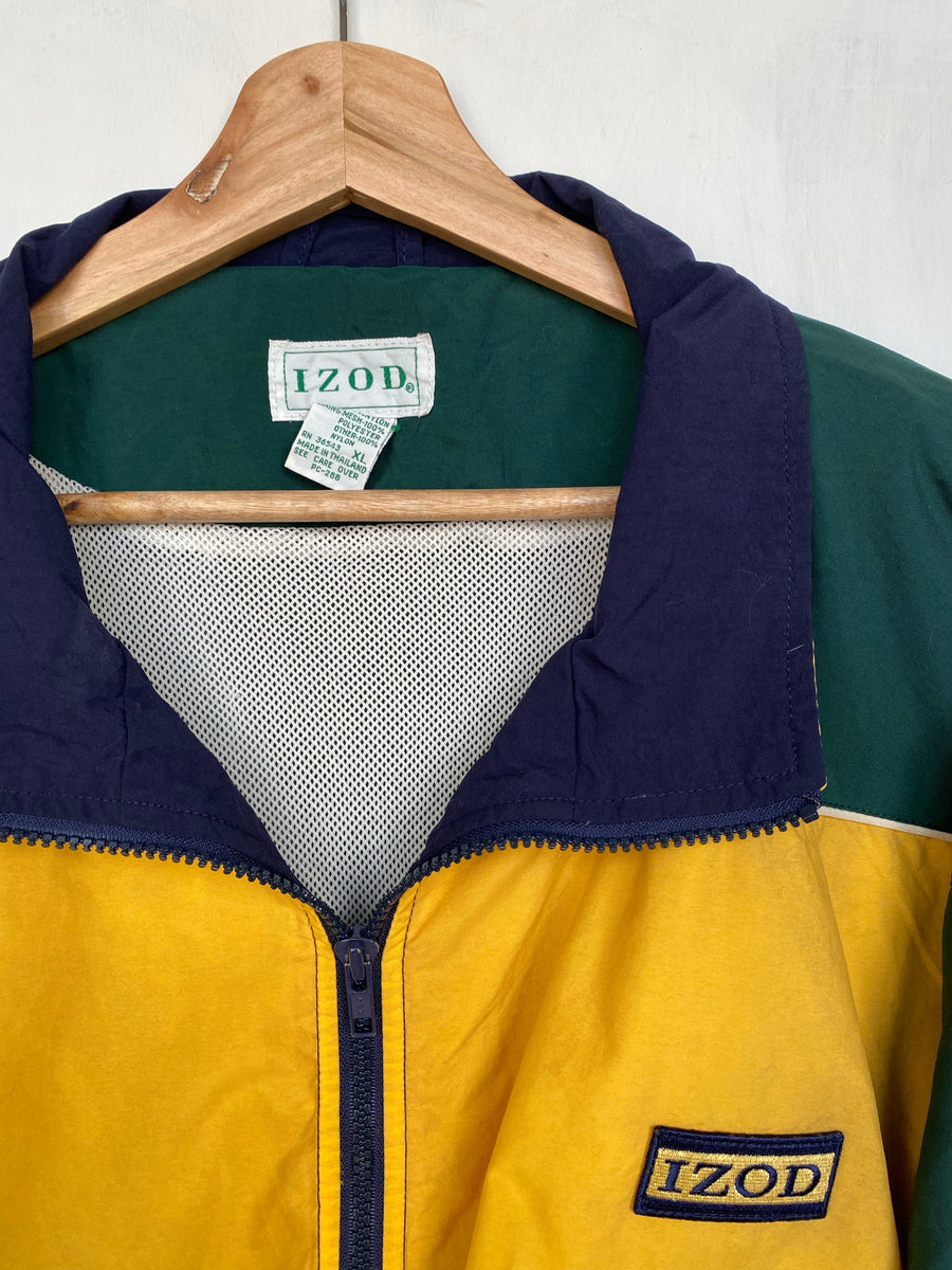 90s Izod Jacket (XL) – Red Cactus Vintage